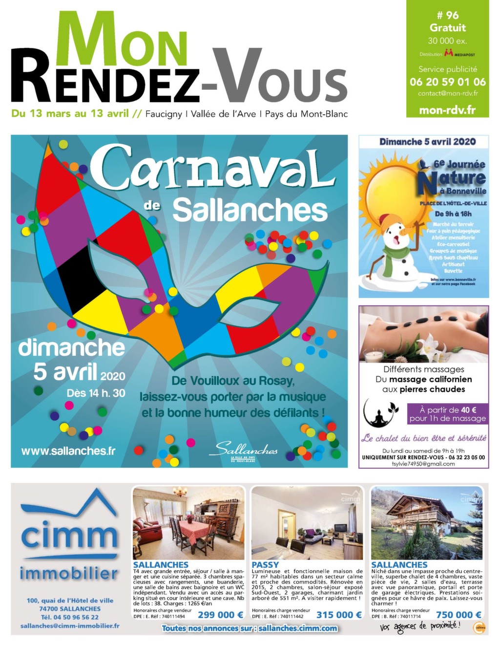 Mon Rendez-Vous Mars 2020 - MON RENDEZ VOUS